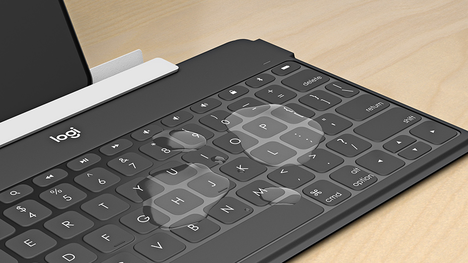 Logicool Keys-to-Go Portable Wireless Keyboard for iOS, Android & Windows
